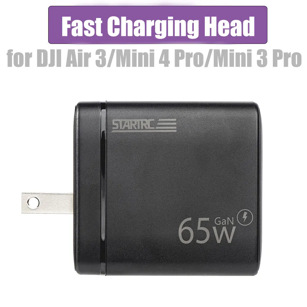 65W-Fast-Charging-Head-USB-A-Type-C-Intelligent-Chargers-For-DJI-Mini-4 ...