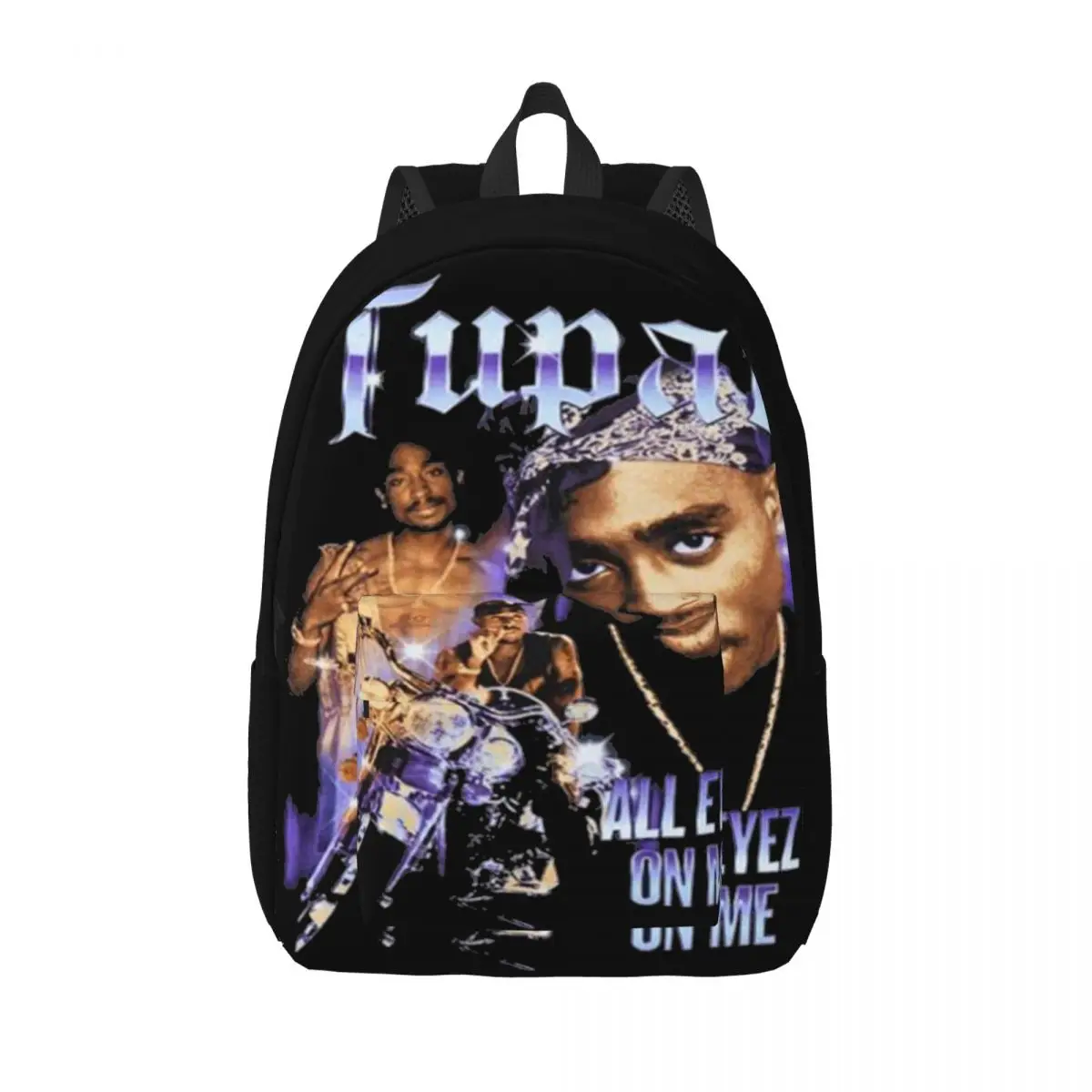 Rapper-Tupac-2pac-Mochila-Esportiva-Casual-Laptop-Canvas-Bags-Mochila ...