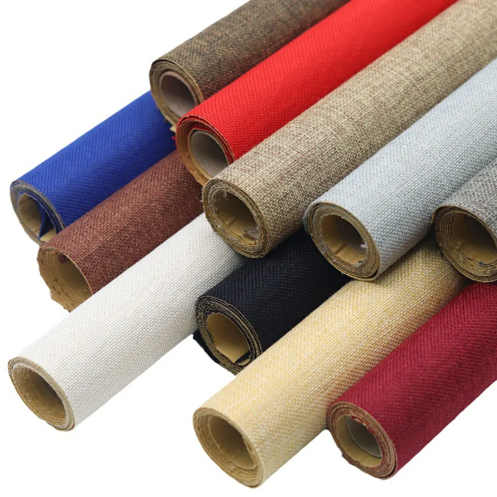 15.7 X 47in 10 Colors Self Adhesive Linen Fabric Contact Paper Peel ...