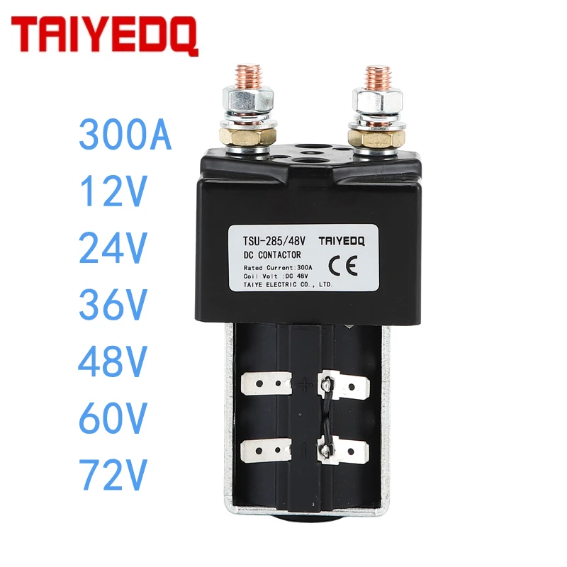 300A Contactor 12VDC 24V 36V 48V 60V 72V Use For Engineering Machinery ...