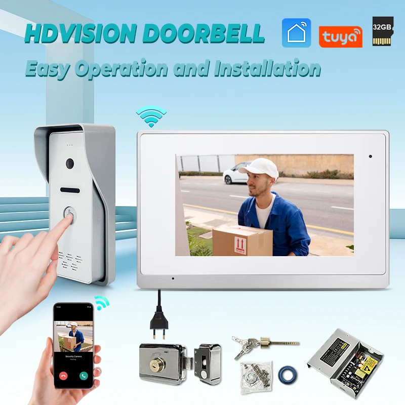 Factory-Supply-Record-128G-SD-Memory-Card-Best-Wifi-Door-Phone-Video ...