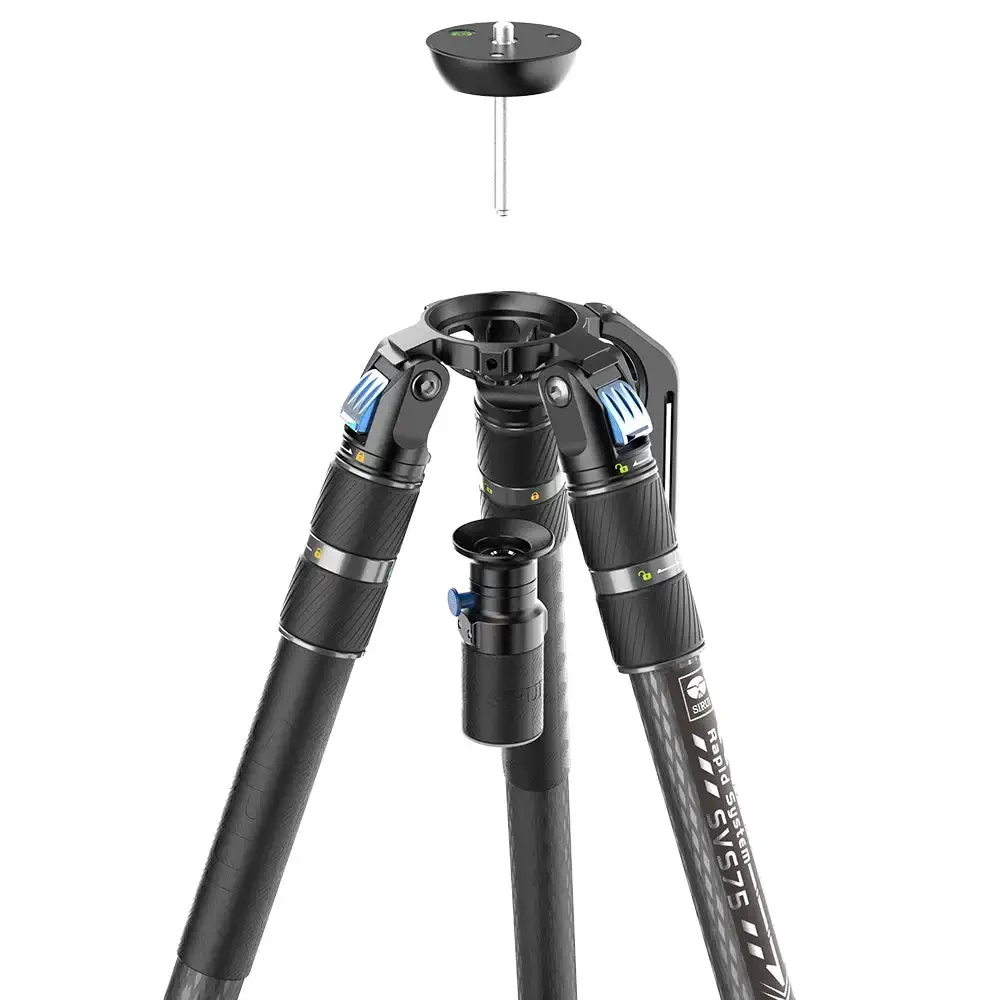 SIRUI-SVS75-Tripod-With-SVH15-Video-Tripod-Head-Rapid-System-One-Step ...