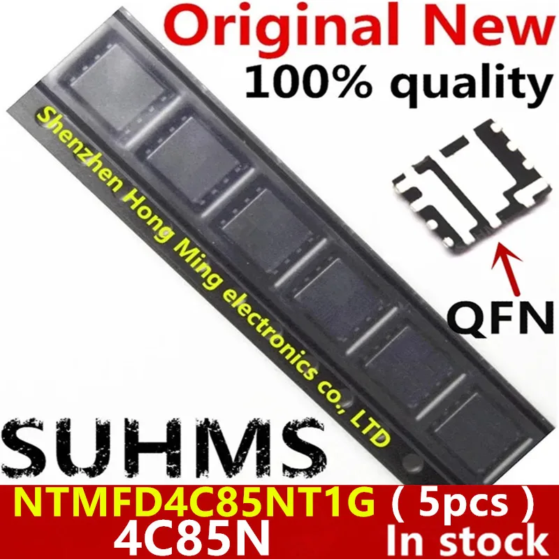 5piece-100-New-4C85N-NTMFD4C85N-NTMFD4C85NT1G-QFN-8-Chipset.jpg