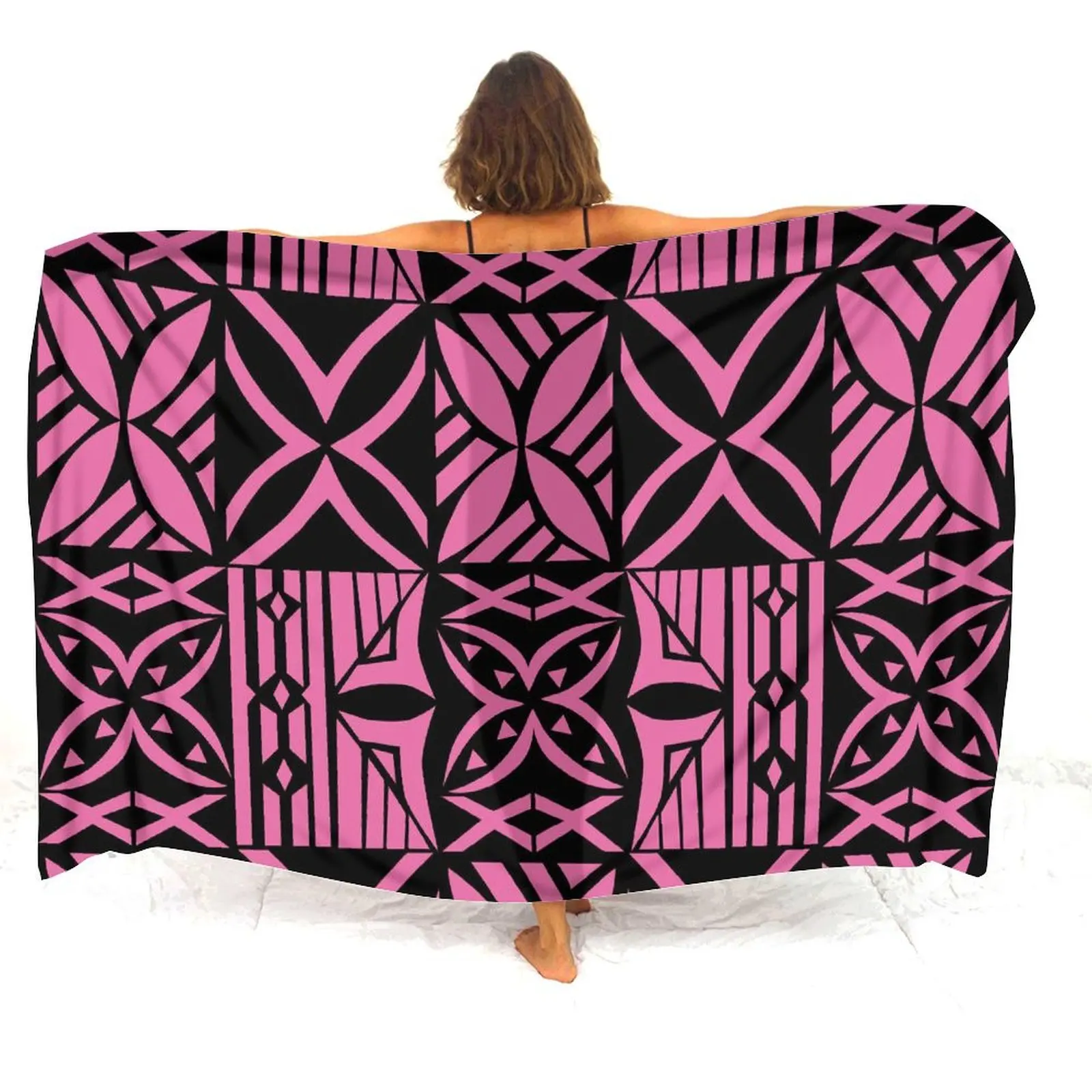 Salon-Pareo-Comfortable-Beach-Wear-Towel-Polynesian-Samoan-Tribe-Samoan ...