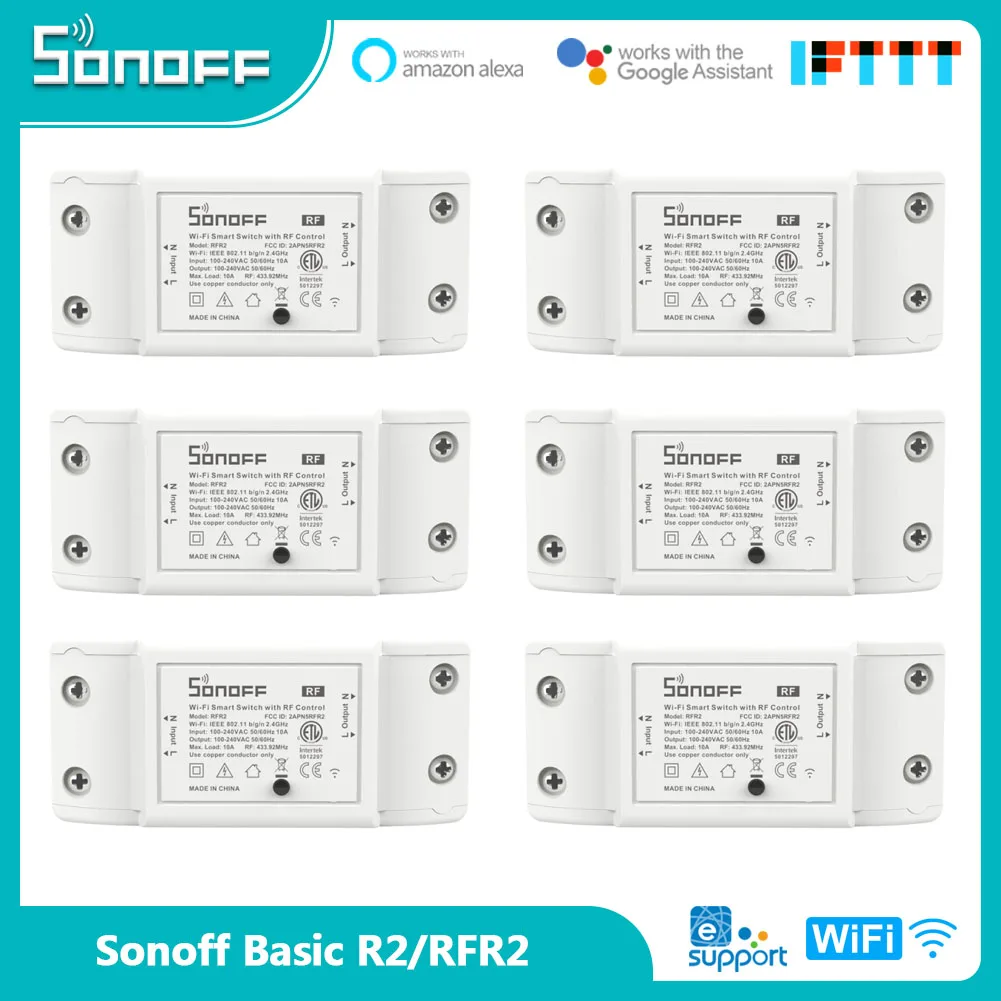 SONOFF-Basic-R2-RFR2-Mini-DIY-Module-Wifi-Light-Switch-Wireless-APP ...