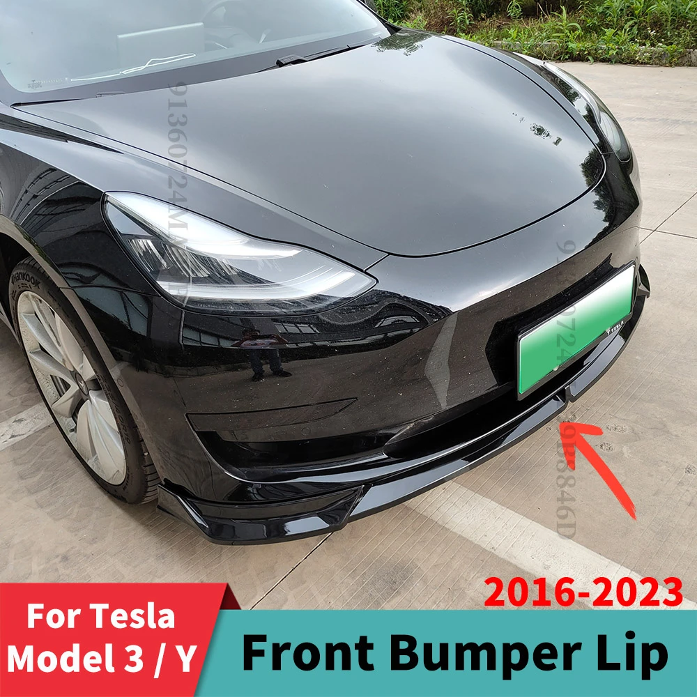 Deflector Splitter Front Bumper Lip Chin Guard Cover Tuning Accessories ...