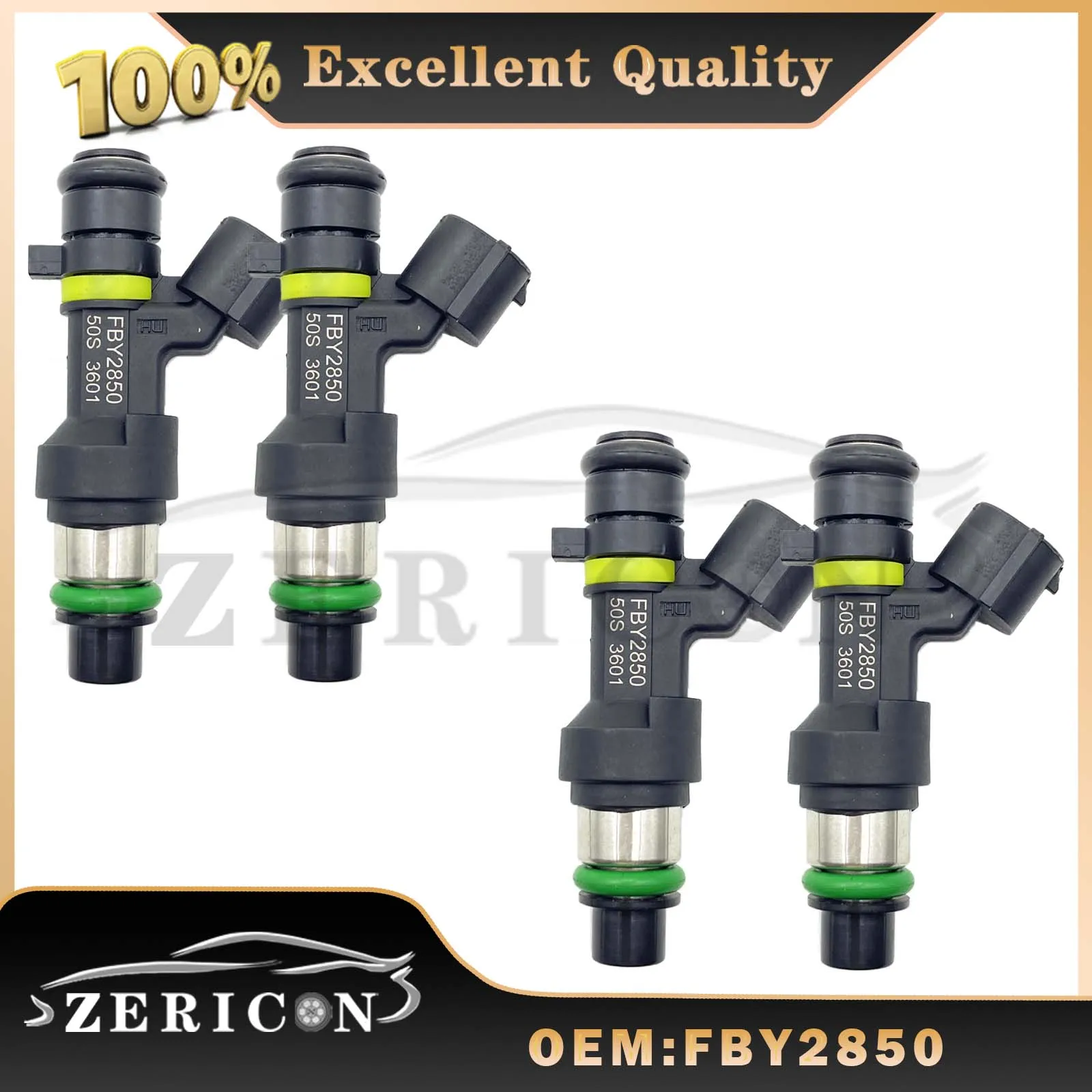 Brand-New-4pcs-FBY2850-Fuel-Injector-Nozzle-16600-EN200-16600-6801R-for ...