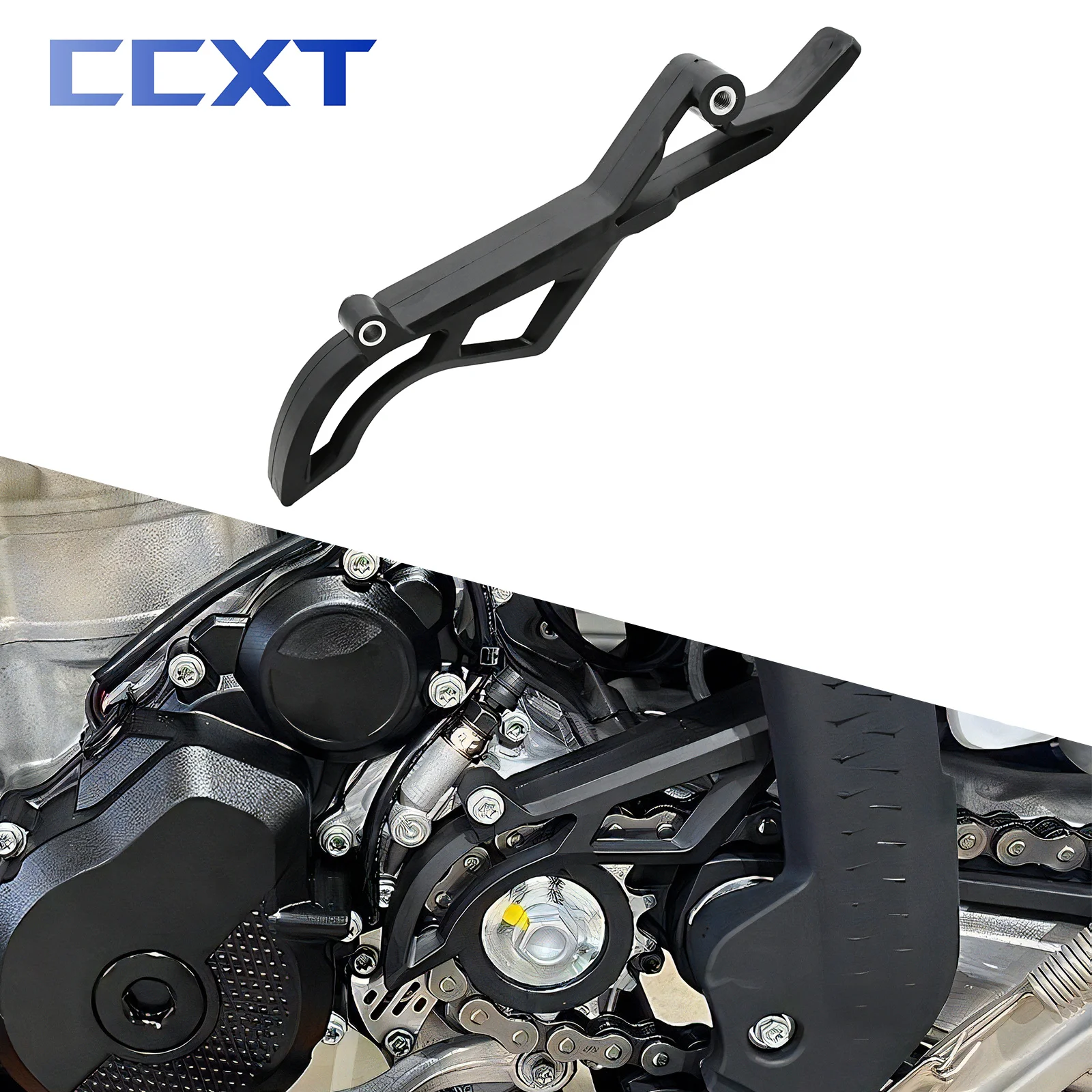 Motorcycle-Front-Sprocket-Cover-Guard-Upper-Guide-Chain-Protect-For-KTM ...
