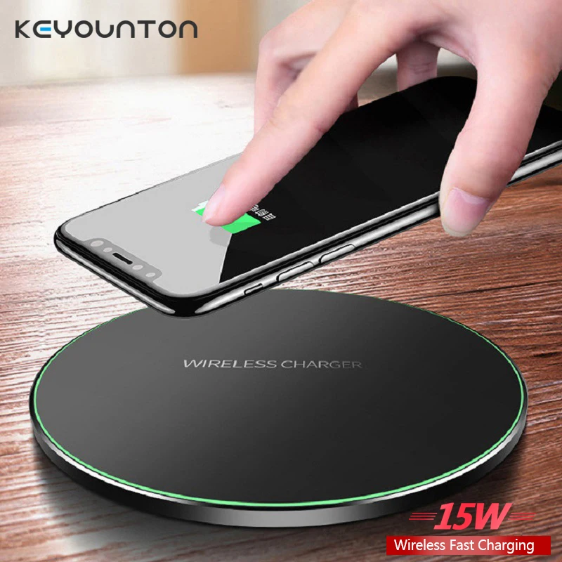 Qi Wireless Charger For iPhone 14 13 12 11 Pro XS X XR 8 Induction Type ...