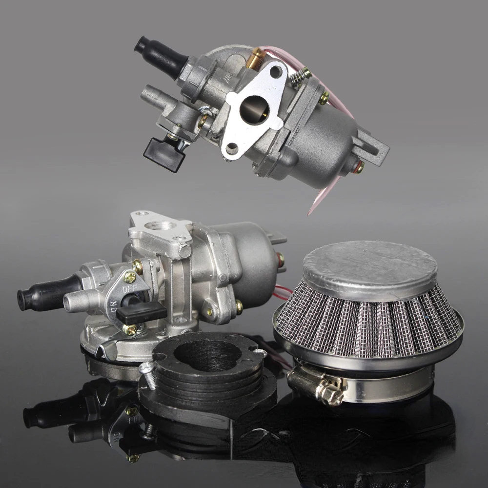 Carburetor and Air Filter Set for 47cc 49cc 2-Stroke Mini Moto ATVs ...