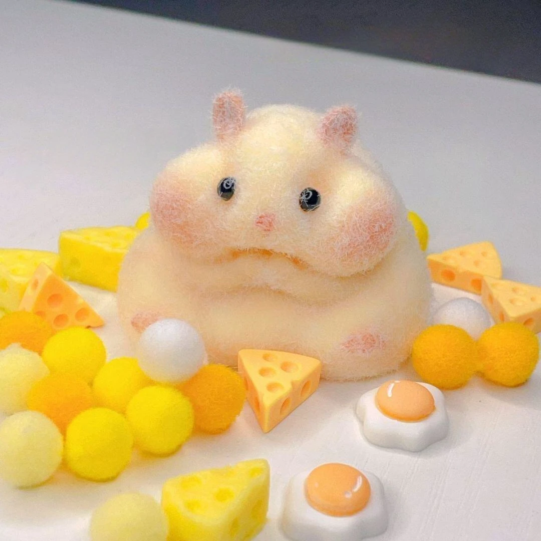Squishy-Hamster-Toy-Hand-Relax-Toy-With-Cheese-Cute-Hamster-Toy-Hamster ...