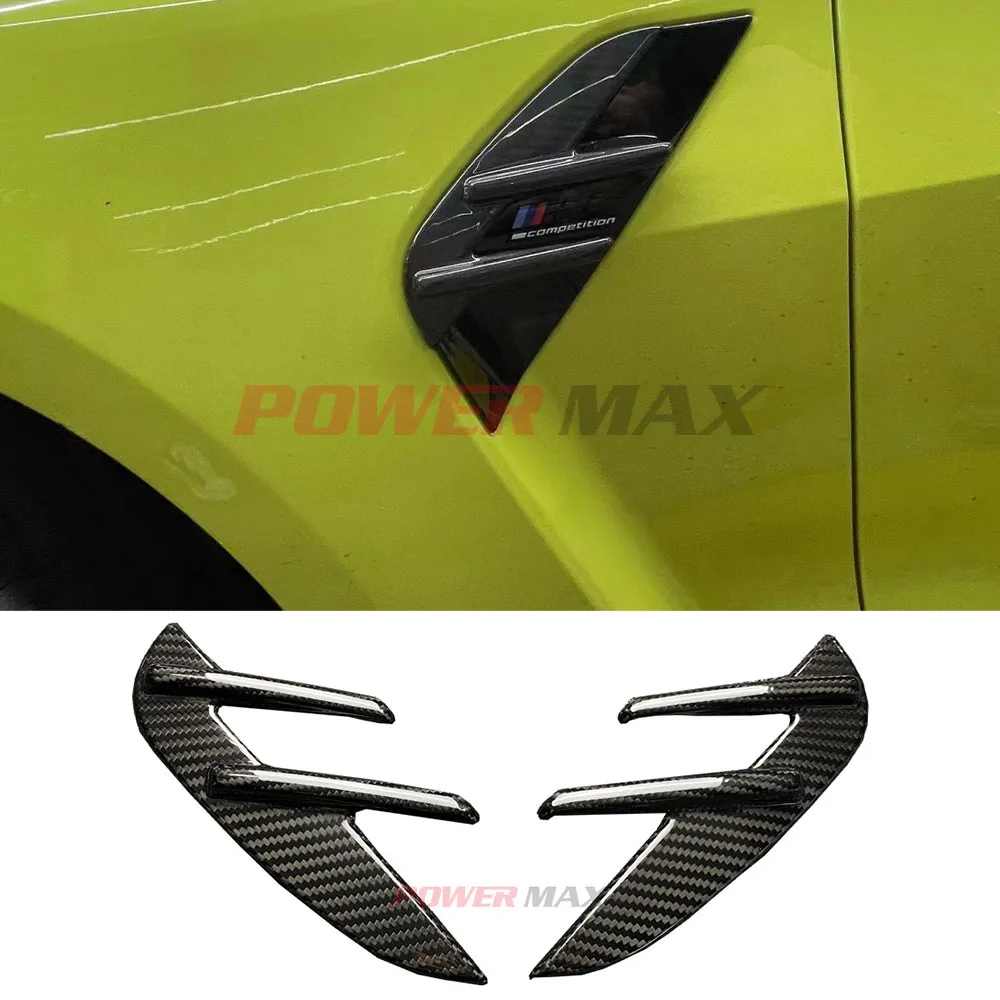 Dry-Carbon-Fiber-Car-Decoration-Side-Fender-Fin-Splitters-Accessorise ...