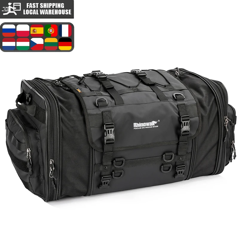 Waterproof-Motorcycle-Rear-Tail-Bag-Travel-Dry-Bag-Moto-40L-60L ...