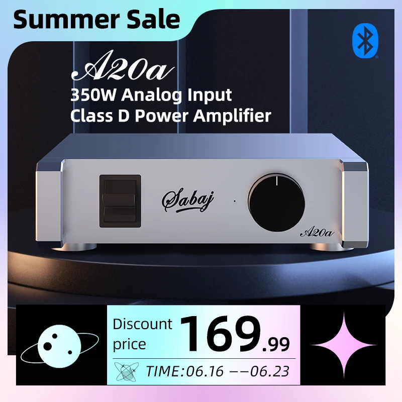 2022-SABAJ-A20a-350W-Class-D-BTL-Power-Amplifier-Analog-Input-MA5332M ...