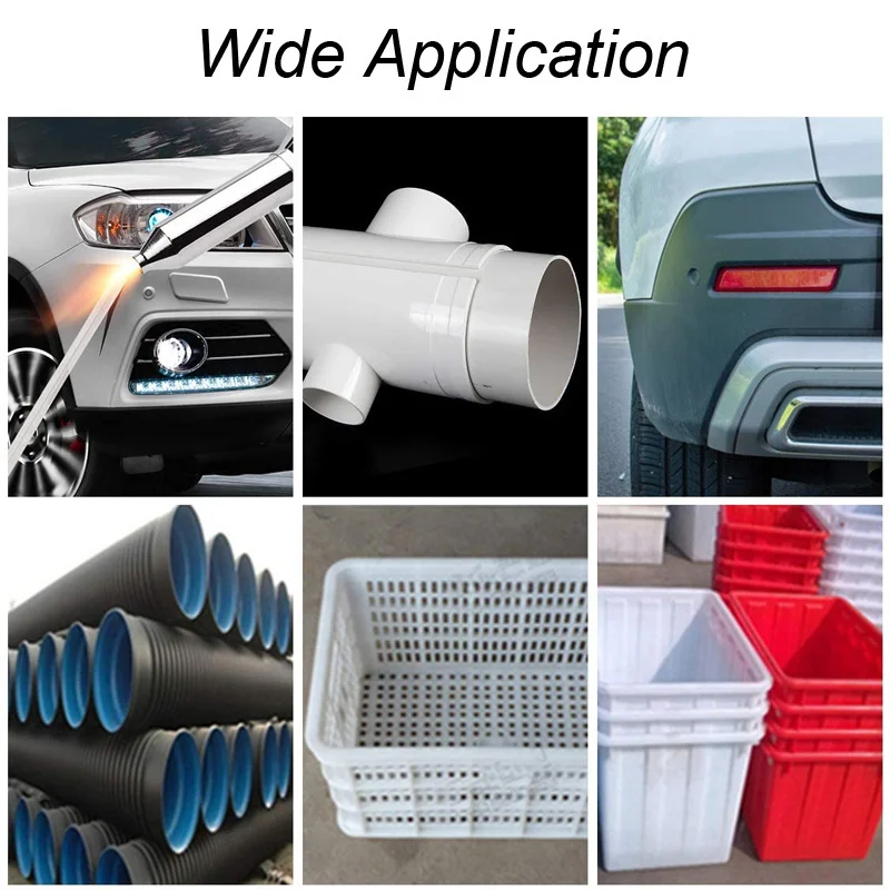 BAGUETTE TIG,50pcs Rod PVC--Jeu de tiges de soudage en plastique ABS PP PVC PE, 50 pièces ...