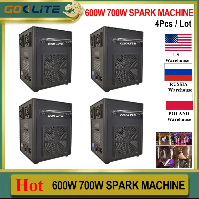 M-quina-de-chispa-fr-a-con-Control-remoto-DMX-4-piezas-600W-pantalla ...