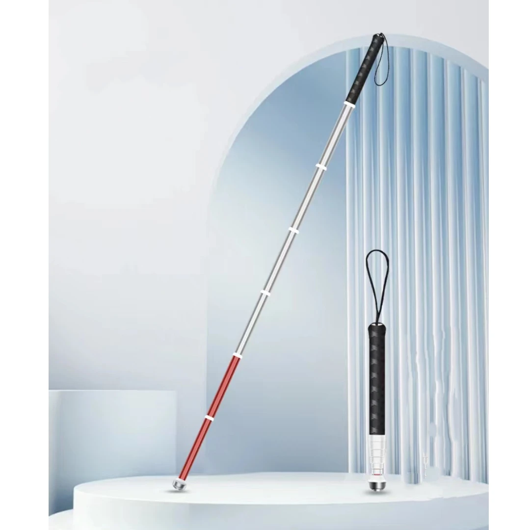1pc-Titanium-Retractable-Cane-29-125cm-Telescopic-Trekking-Pole ...