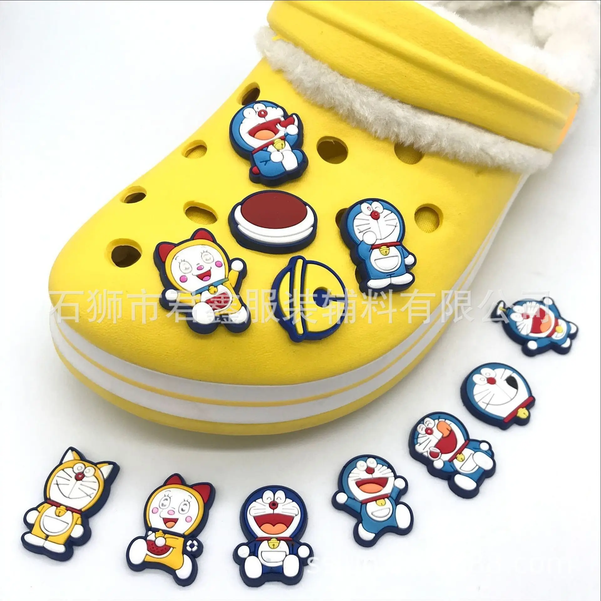 Hebilla-de-zapato-de-dibujos-animados-de-Doraemon-accesorios-de ...