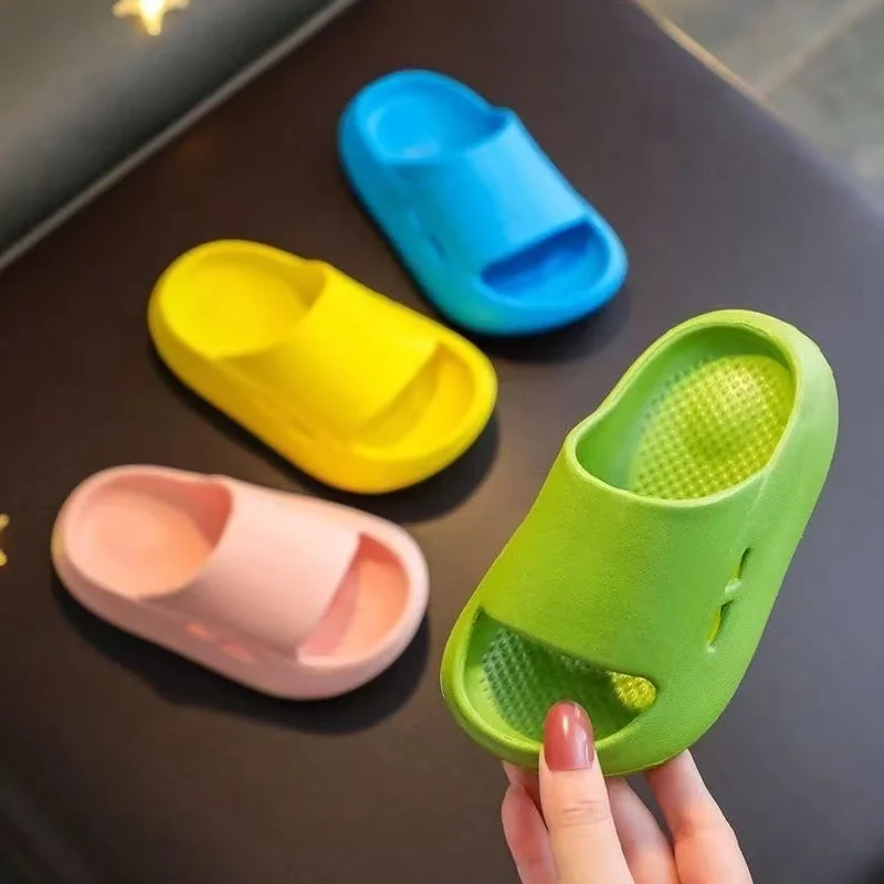 Children-s-Slippers-Summer-Pinkycolor-cute-Beach-Shoes-For-Boys-Girls ...