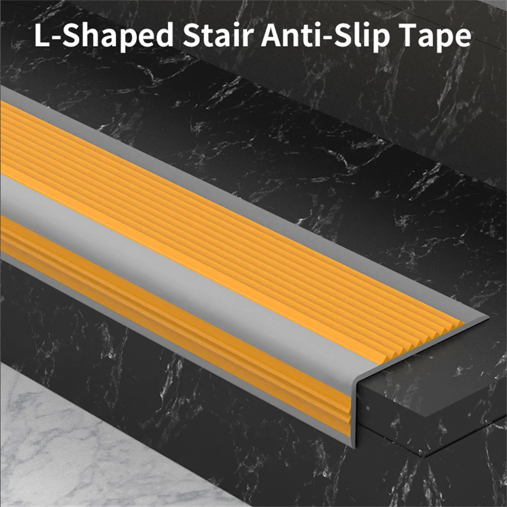 L-Shaped Stair Anti-Slip Tape Strips For Indoor And Outdoor Steps ...