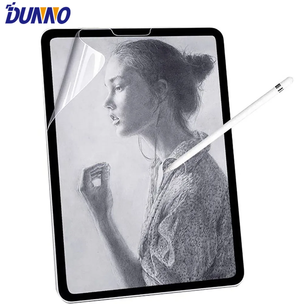 Paper Like Screen Protector Film Matte Pet Painting Write For Ipad 9.7 ...