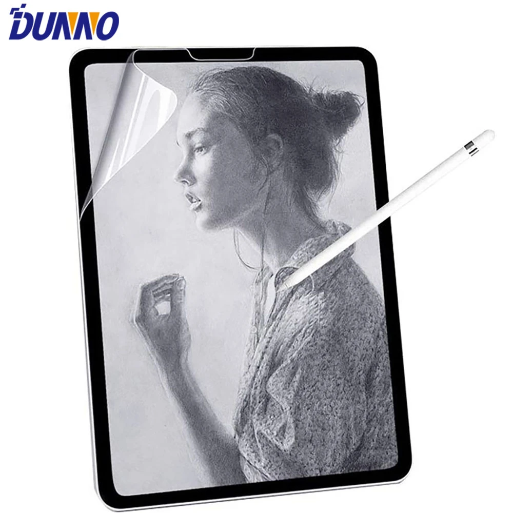 Paper Like Screen Protector Film Matte Pet Painting Write For Ipad 9.7 ...