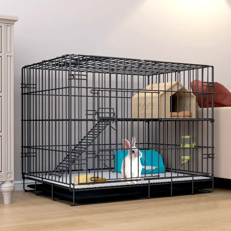 Large sized Dutch pig and guinea pig cage for indoor rabbit farming at ...