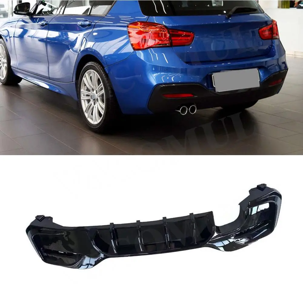 VACOMUL-ABS-Gloss-Black-Rear-Bumper-Lip-Diffuser-Spoiler-Splitters-for ...