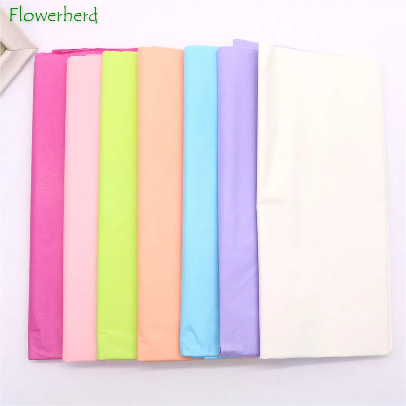 Pastel Colored Tissue Paper