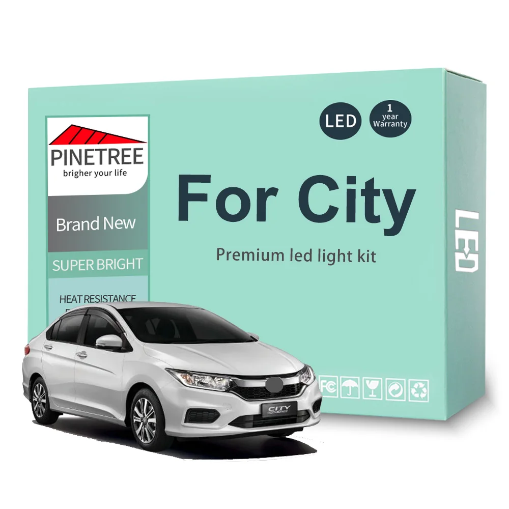 8Pcs-Led-Interior-Light-Kit-For-Honda-City-2007-2015-2016-2017-2018 ...