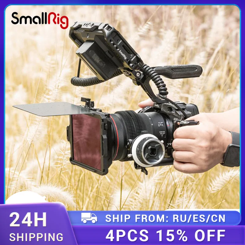 SmallRig Mini caja mate y Mini Follow Focus, conjunto profesional ...