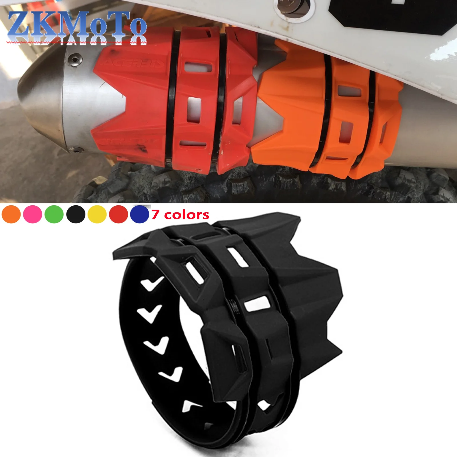 Exhaust-Tail-Pipe-Protector-Cover-Guard-For-KTM-EXC-EXCF-XC-XCF-XCW-SX ...