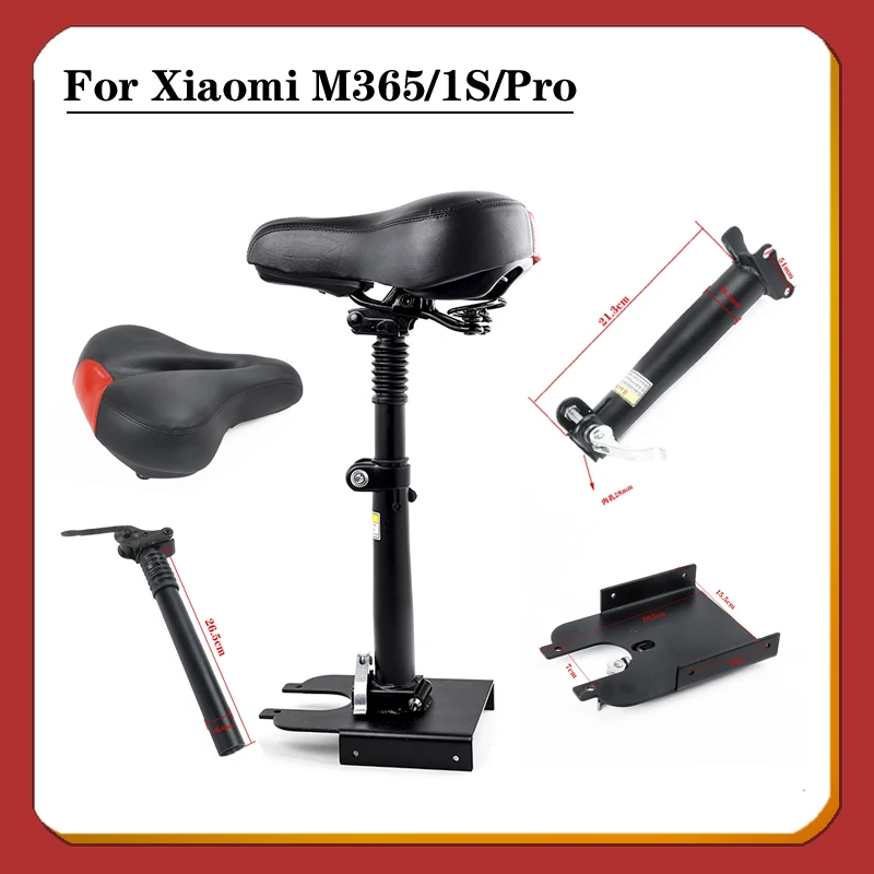 Electric Scooter Saddle Foldable Absorbing Shock Seat Folding Chair ...