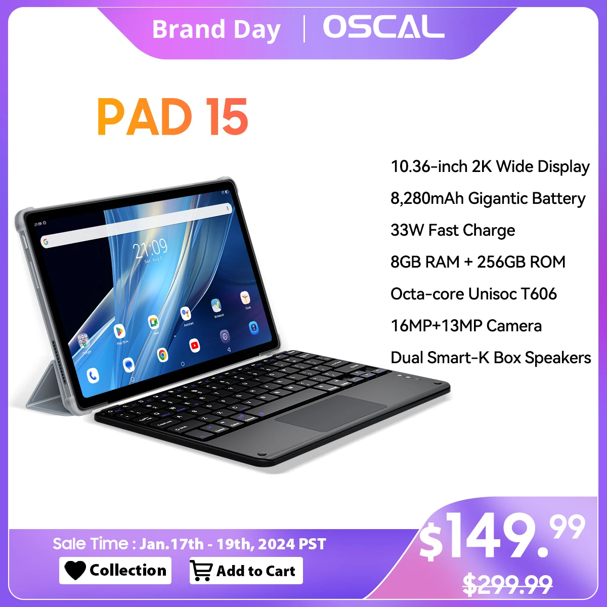 World-Premiere-OSCAL-Pad-15-Tablet-Android-13-10-36inch-2K-Display-T606 ...