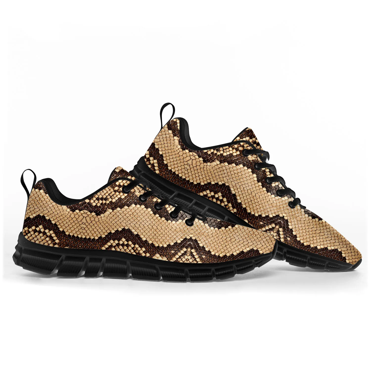 Snake-Skin-Pattern-Sports-Shoes-Mens-Womens-Teenager-Kids-Children ...