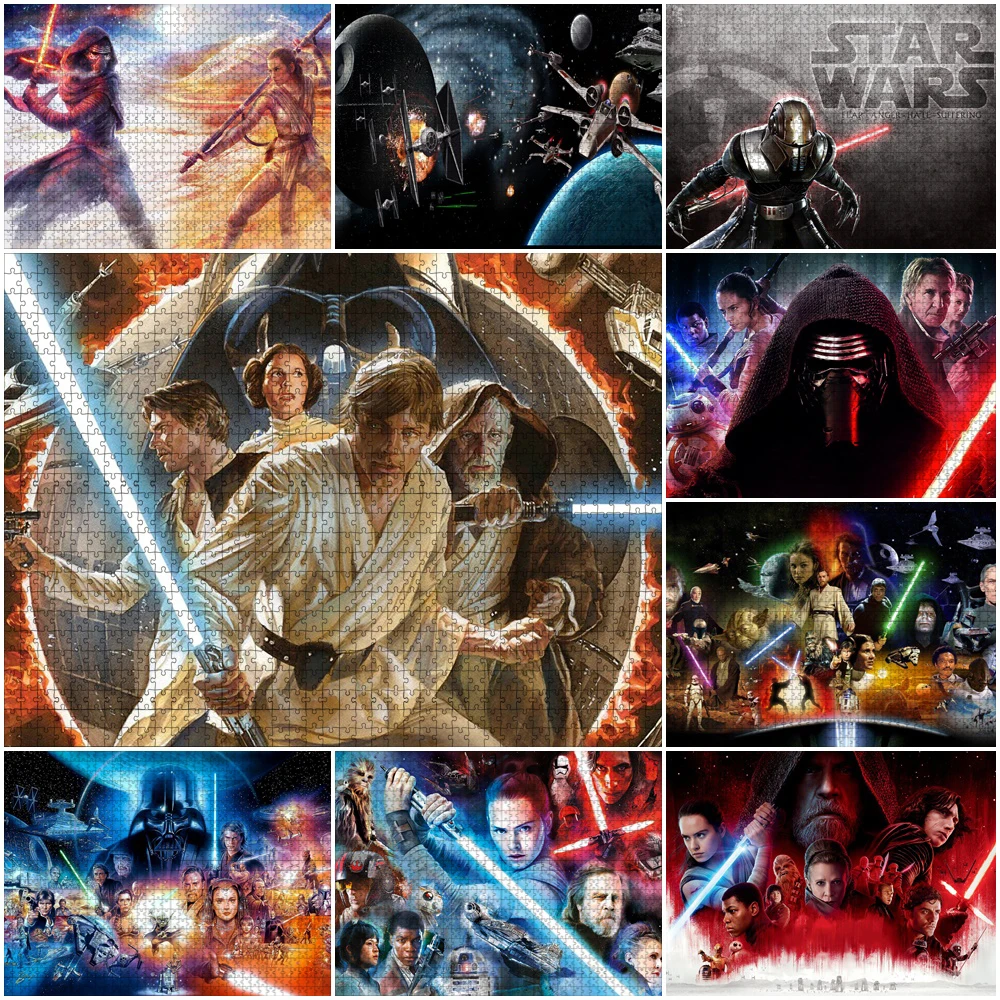 Star-Wars-Jigsaw-Puzzles-1000-Pieces-for-Adults-Disney-Movie-Jigsaw ...