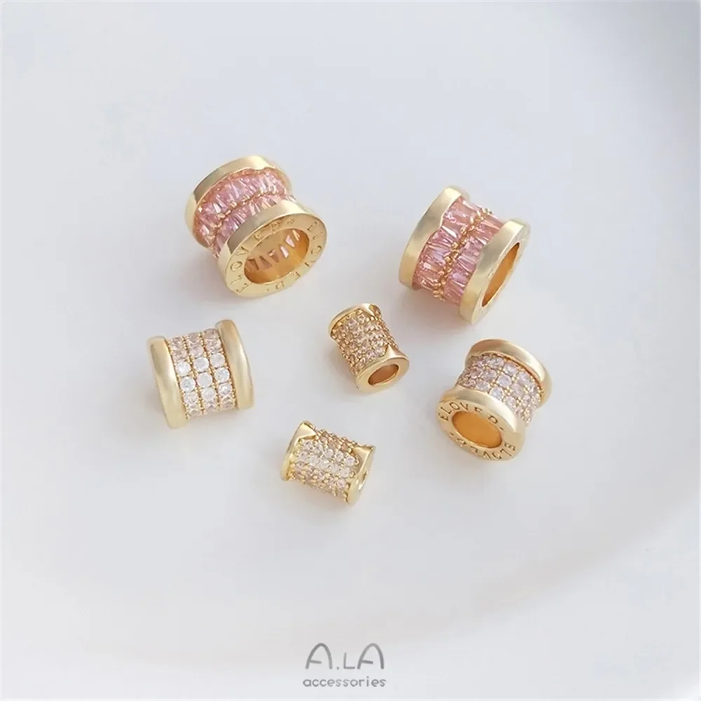 Micro-plated-zircon-small-waist-large-hole-passepartout-transport-beads ...