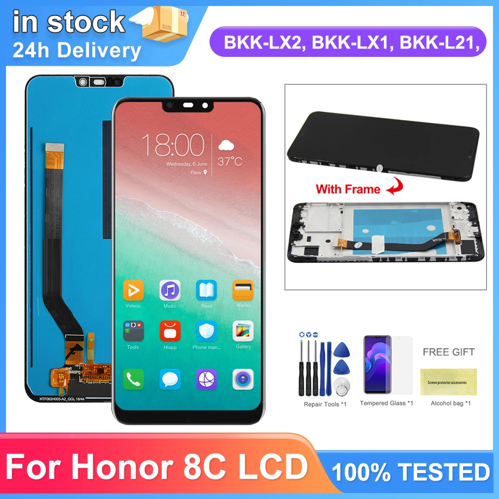 6-26-Display-Screen-for-Honor-8C-BKK-LX2-BKK-LX1-Lcd-Display-Digital ...