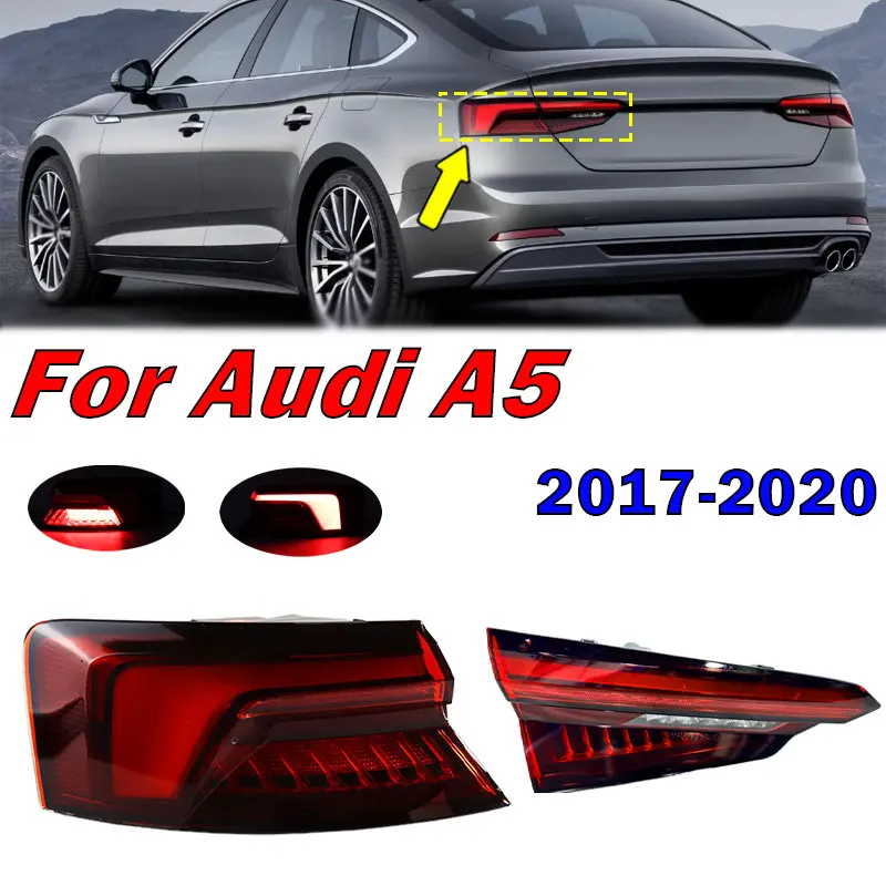 Car Exterior Accessories Tailllight Assembly For Audi A5 2017 2018 2019 ...