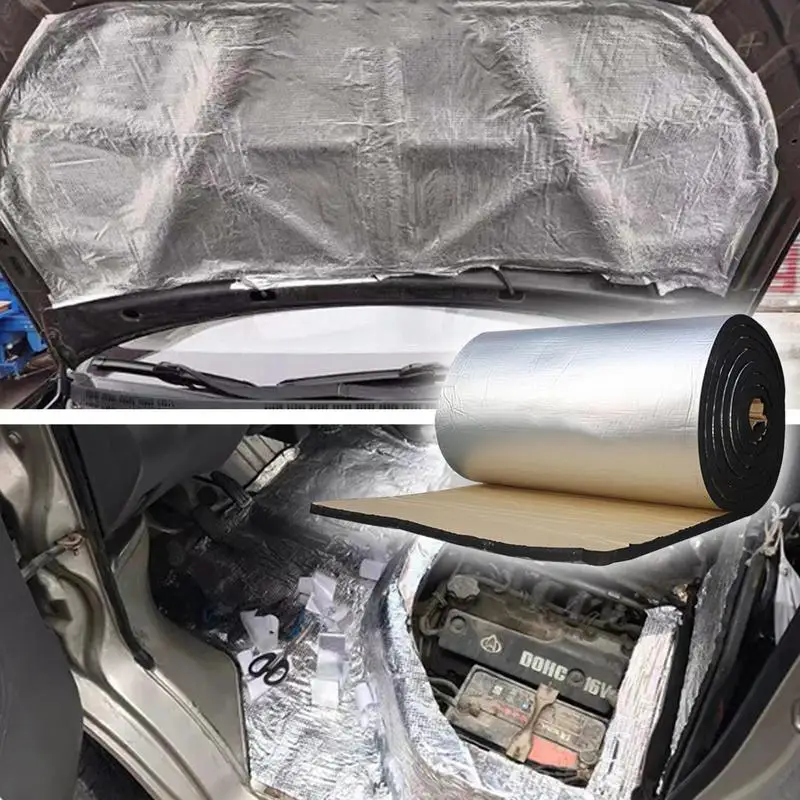 Car-Acoustic-Thermal-Sound-Deadener-Mat-Waterproof-Dustproof-Noise ...