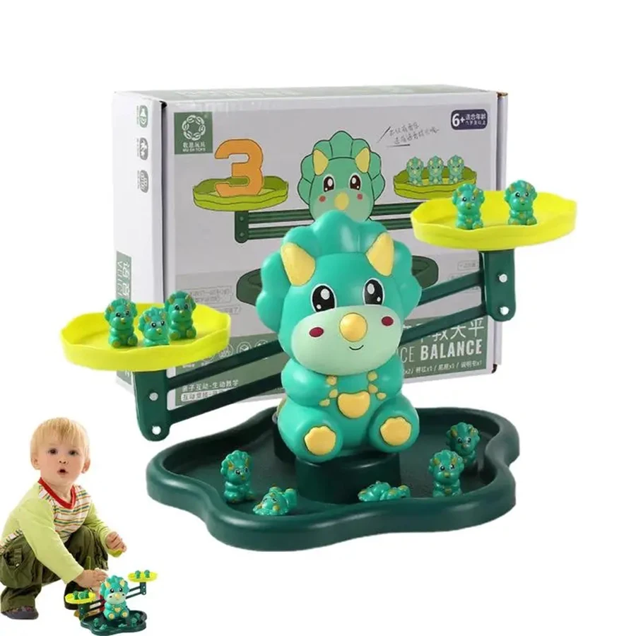 Dinosaur-Balance-Math-Game-Kids-Kindergarten-Toddler-Learning-Games ...