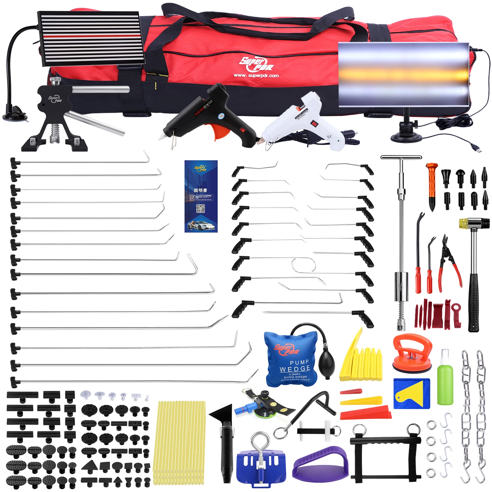 Super-PDR-Rods-Professional-Paintless-Dent-Repair-Tools-Auto-Dent ...