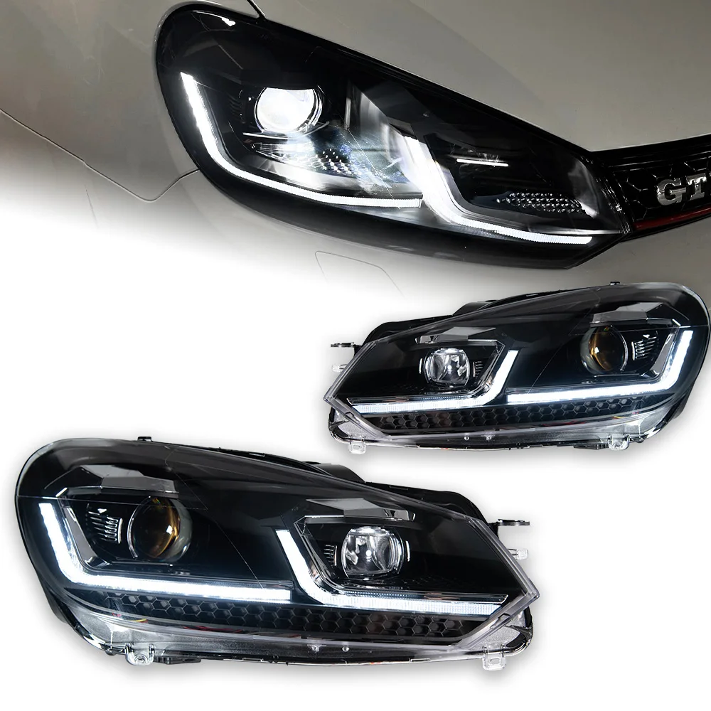 AKD-Car-Styling-Head-Lamp-for-VW-Golf-6-Headlights-2009-2012-Golf-6-LED ...