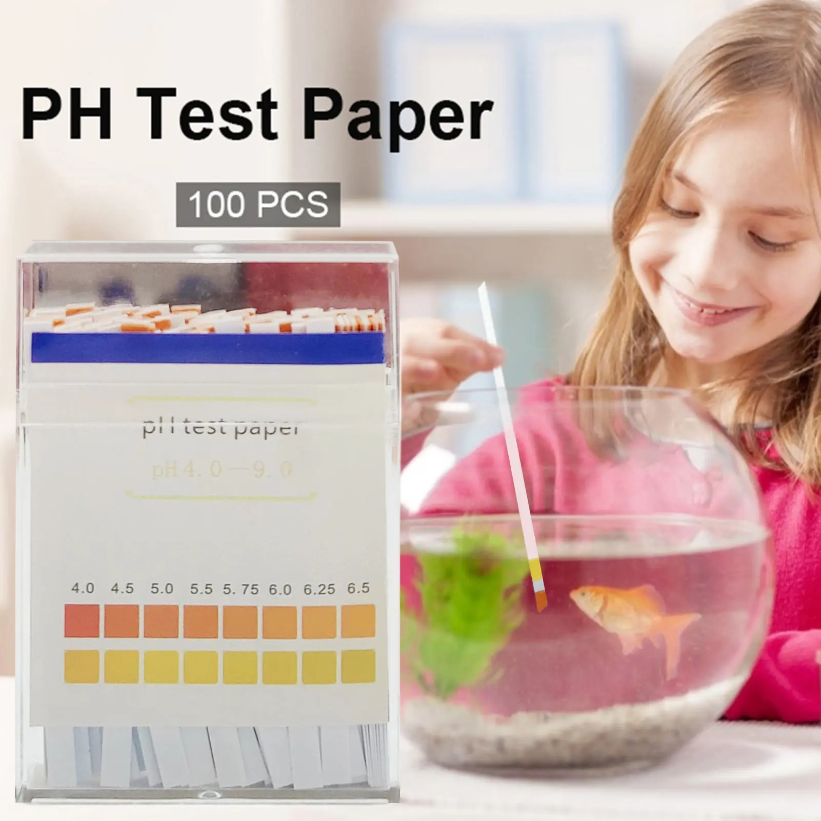 Litmus Paper Ph Test Strips 100pcs Ph Test Paper Monitoring Instant ...