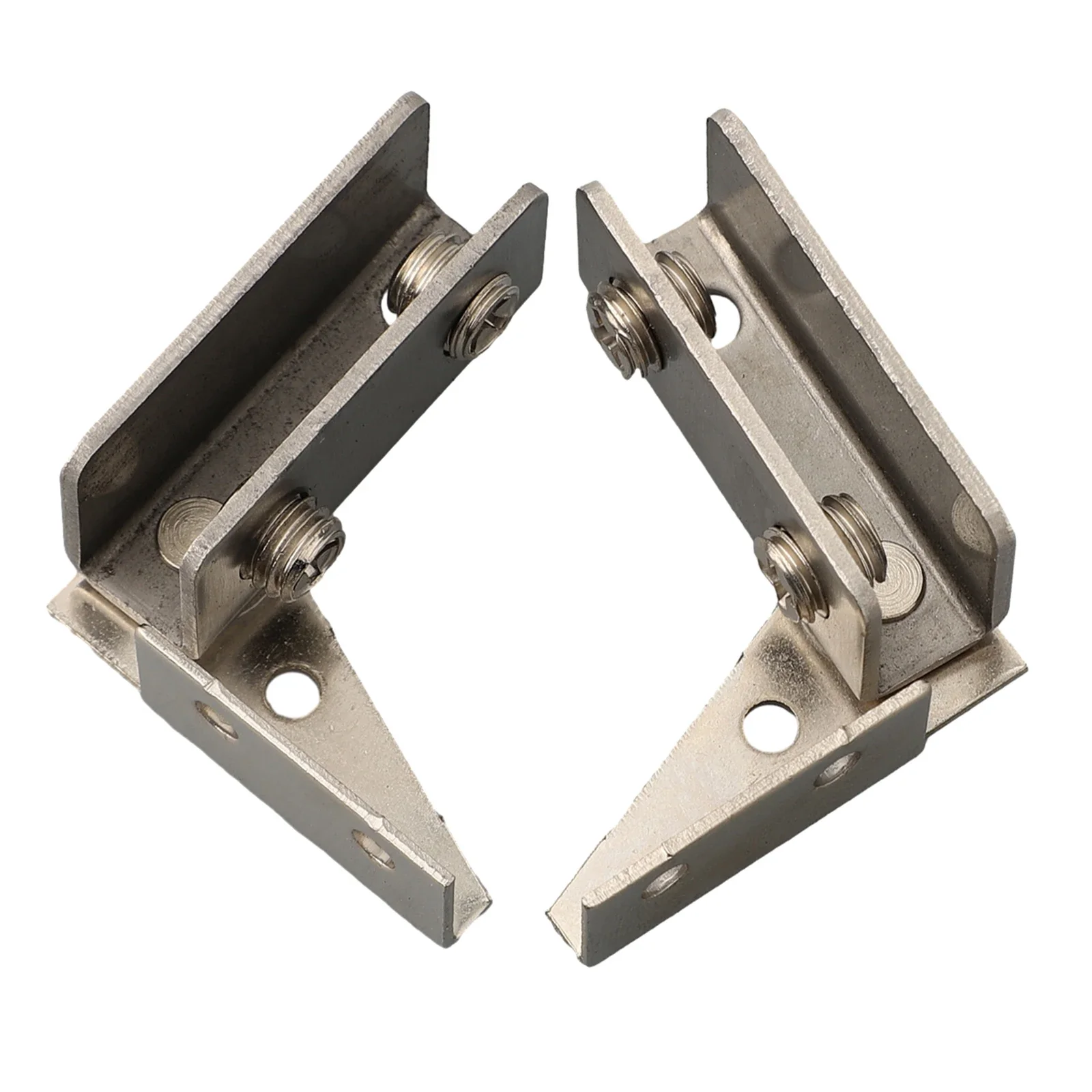 Glass-Clip-Glass-Door-Hinge-2Pcs-Accessories-Easy-Installate-For-Non ...