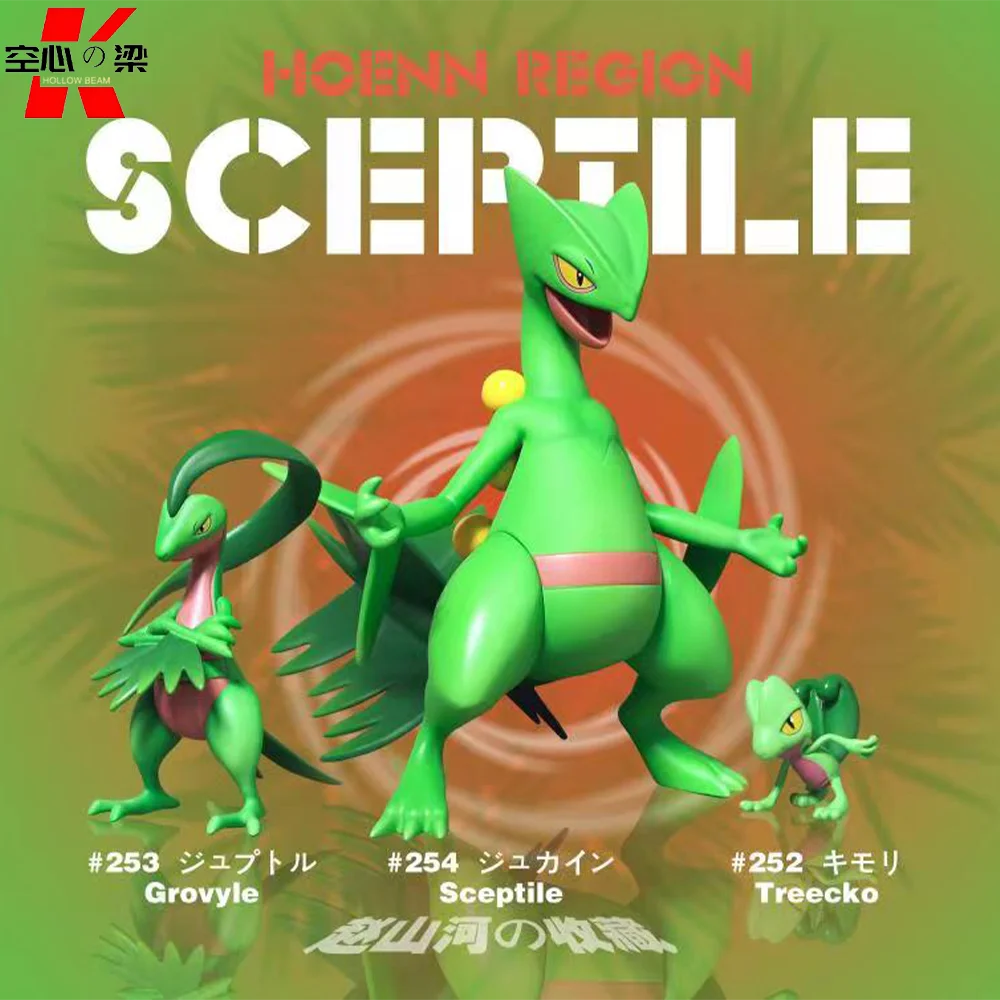 1-20-Scale-World-Treecko-Grovyle-Sceptile-Mega-Sceptile-Hoenn-Area ...