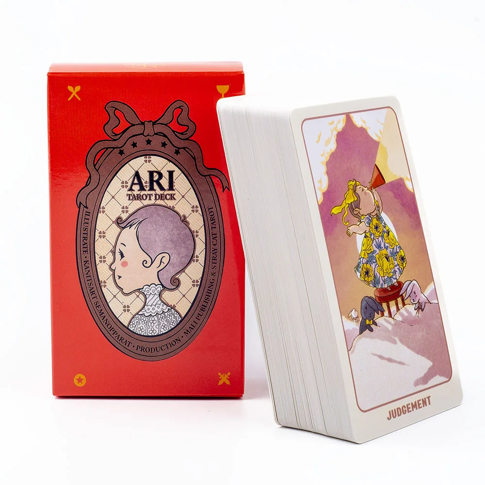 Tarot-ARI-Baby-de-10-3x6cm-78-Uds-De-cartas-de-dibujos-animados-de-beb ...