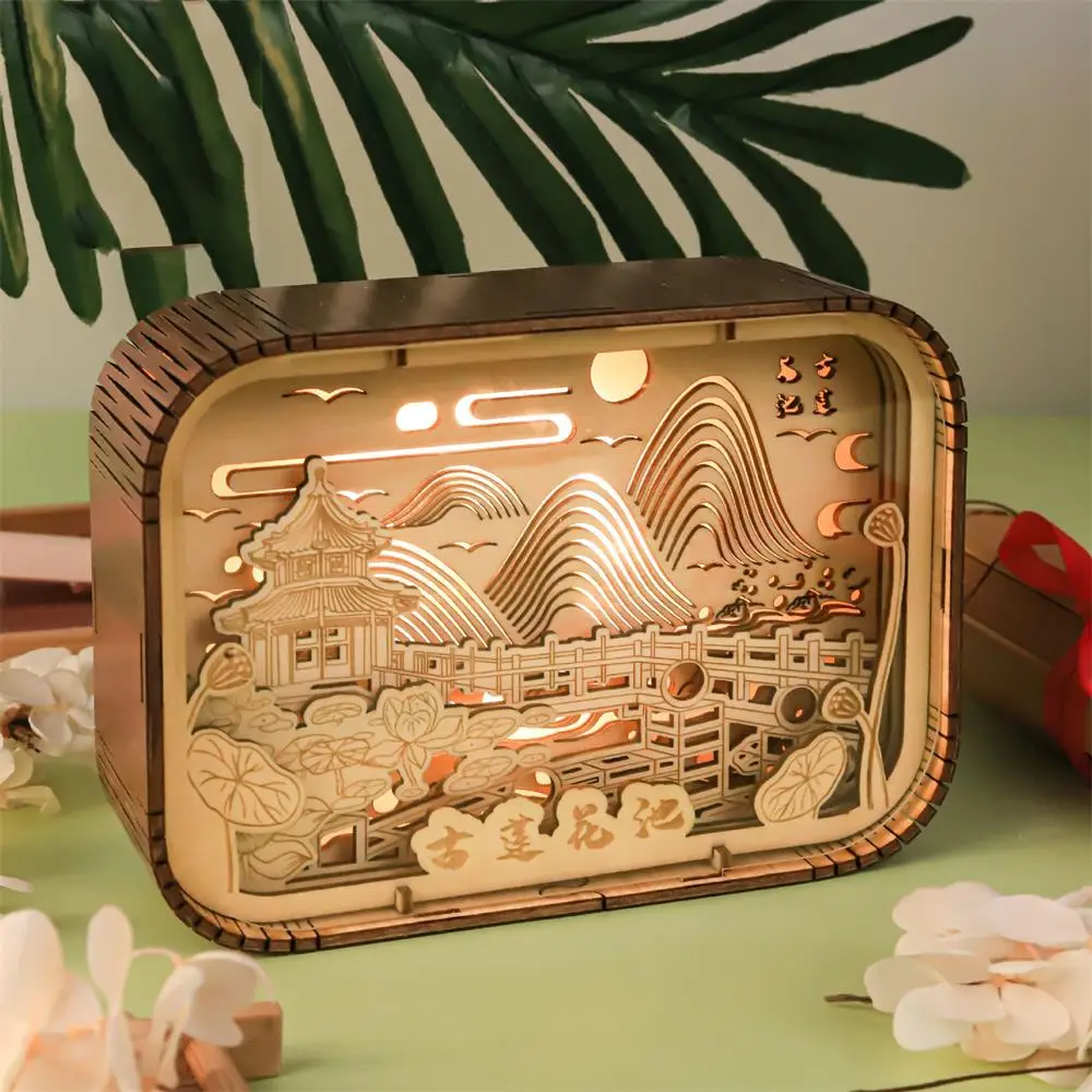 Creative-Wooden-Paper-Carving-Light-Ornaments-Craft-Gifts-Woodcarving ...