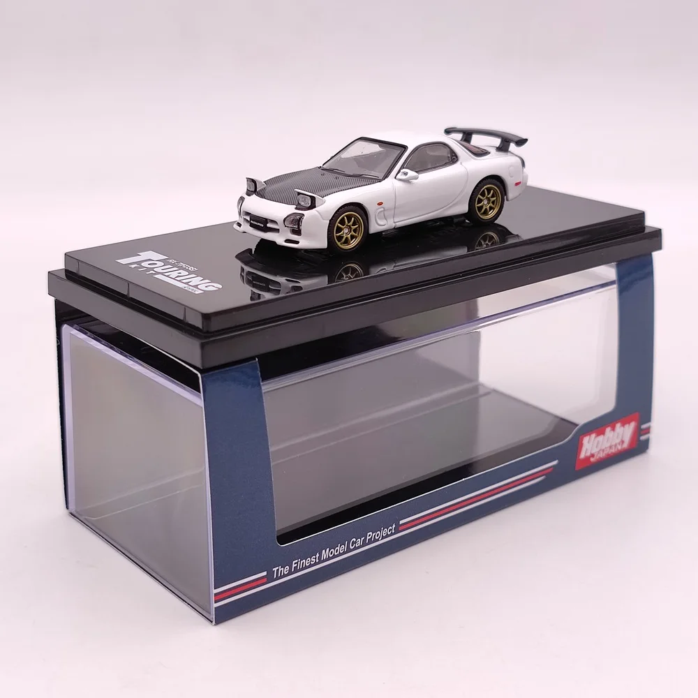 Hobby-Japan-1-64-RX-7-FD3S-A-Spec-GT-WING-HJ643007BW-White-Diecast ...