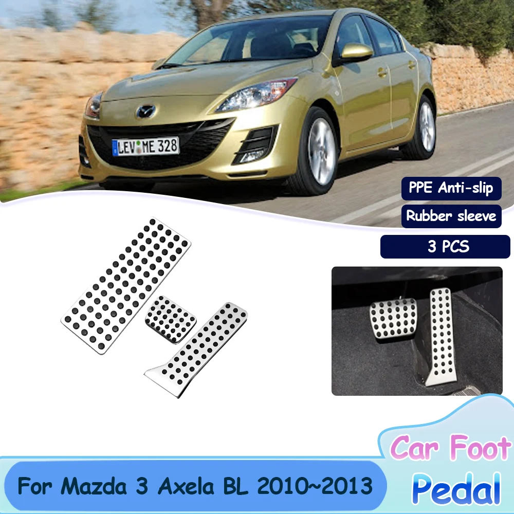 For-Mazda-3-Axela-BL-2010-2013-Gas-Foot-Pedals-Quality-Accelerator-Pads ...